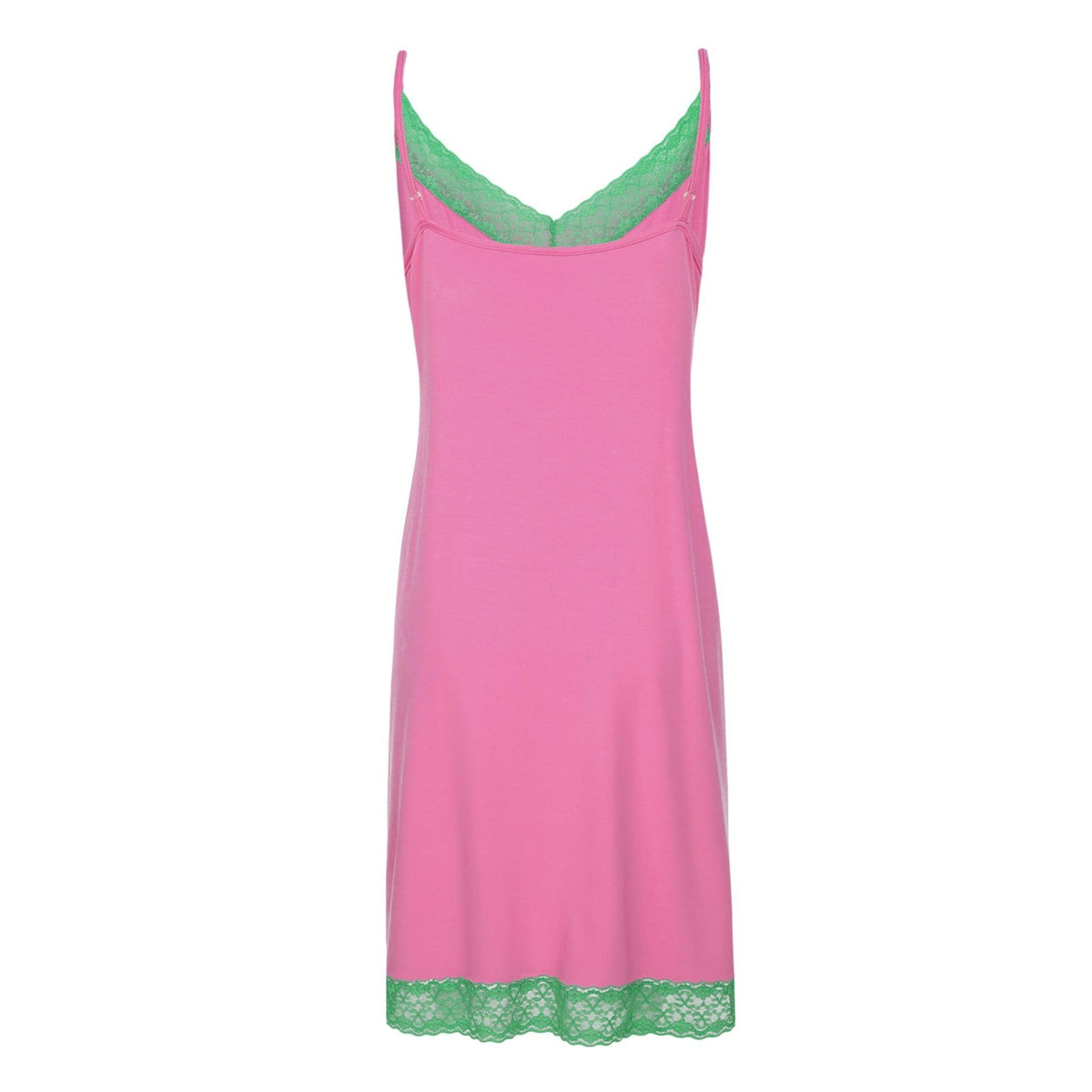 Bamboo Chemise, Pink and Green – Sorority Intimates & Clothing Company