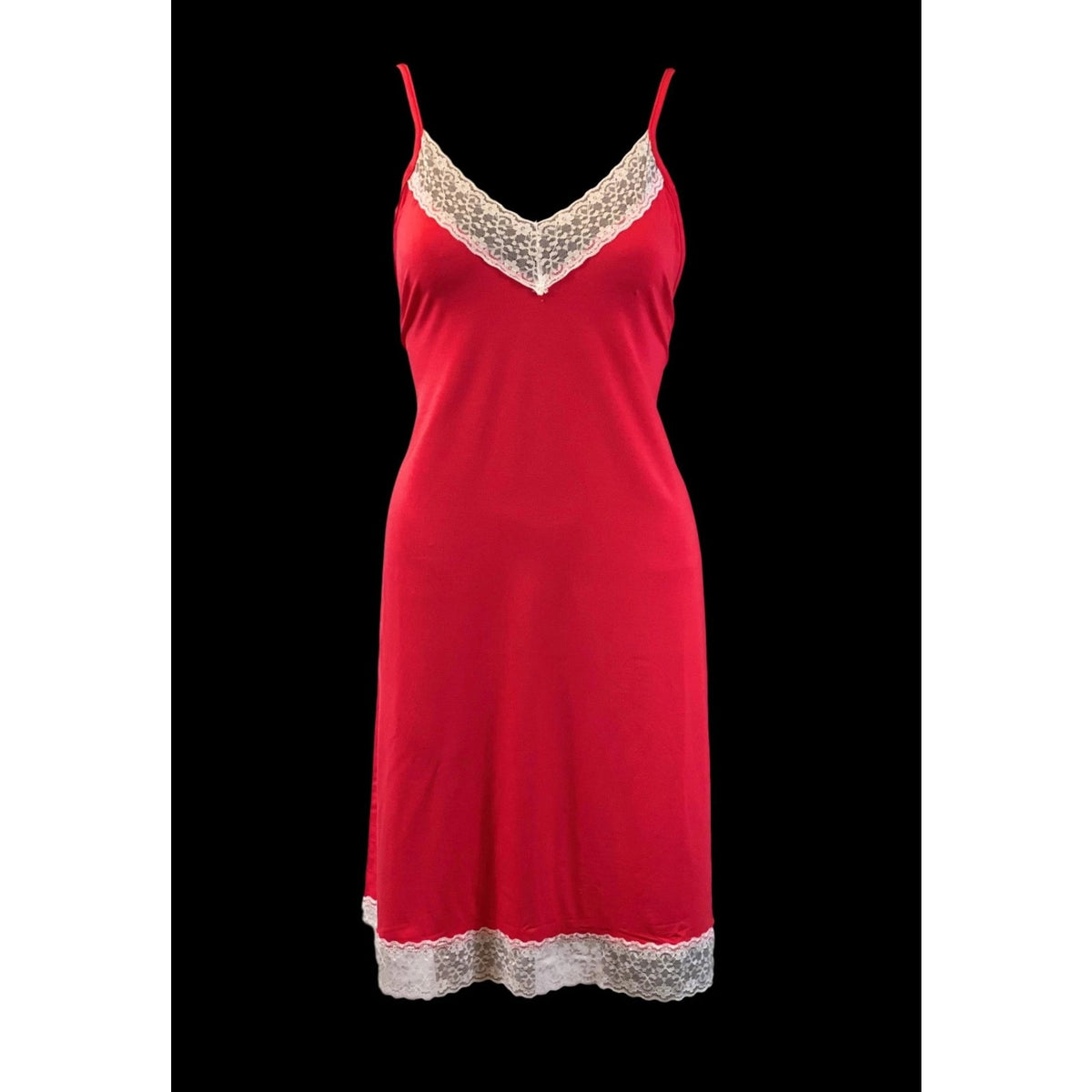 Chemise, Red and White – Sorority Intimates & Clothing Company