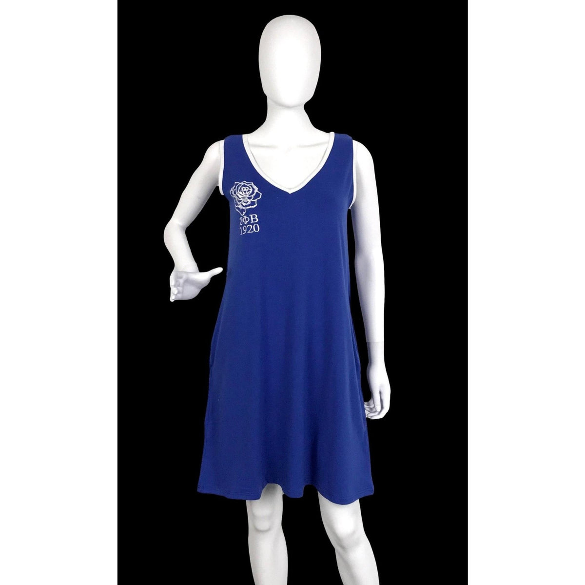 Zeta Rose Tank Dress – Sorority Intimates & Clothing Company