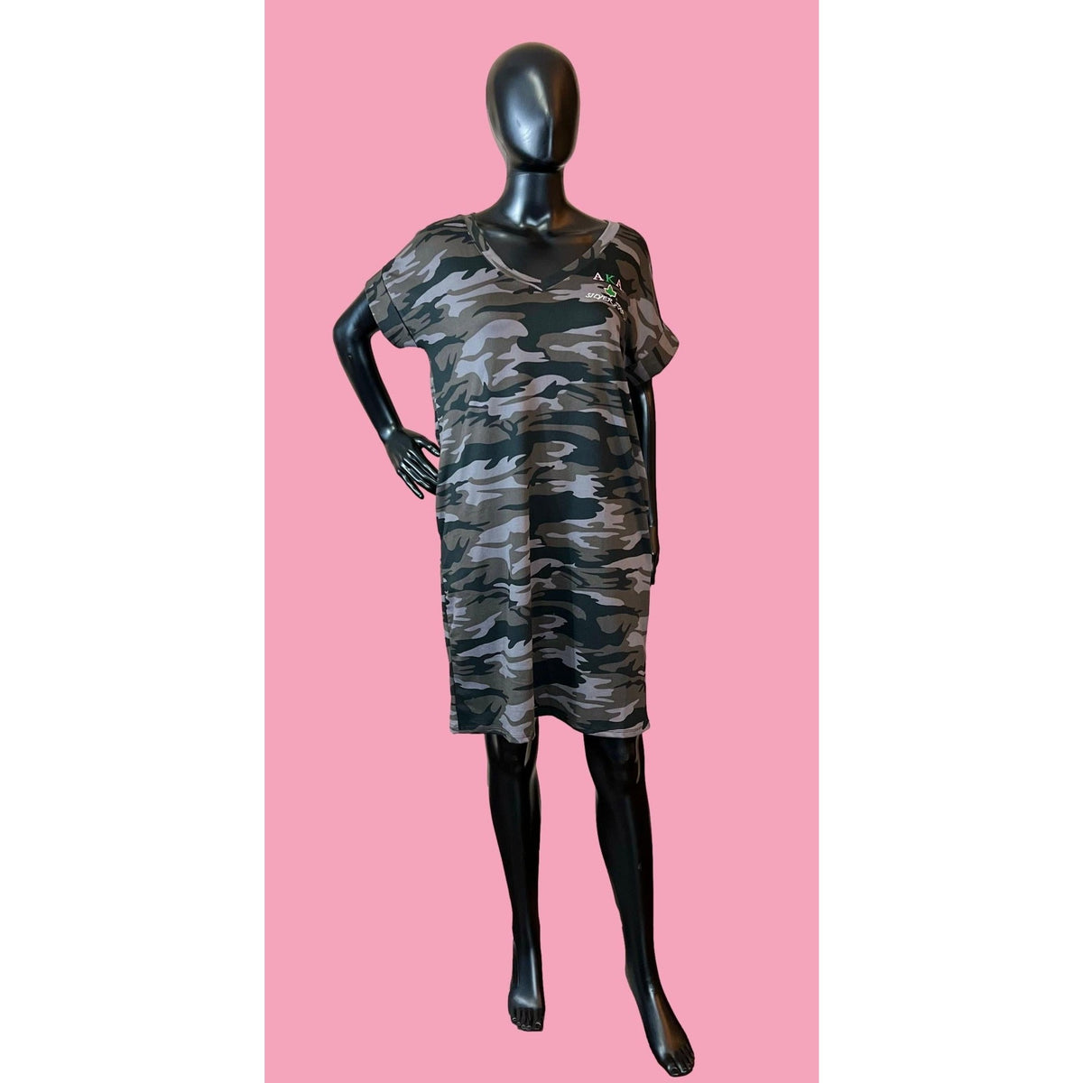 AKA Silver Star/Life Member Lounge Dress – Sorority Intimates ...