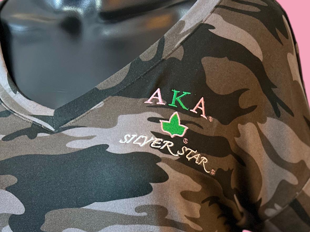 AKA Silver Star/Life Member Lounge Dress – Sorority Intimates ...