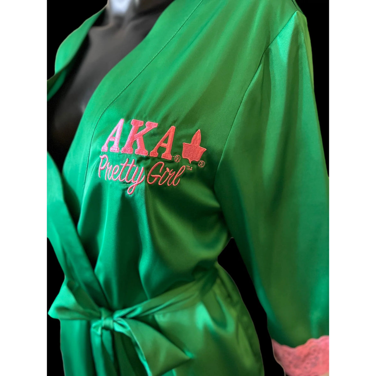 Satin Robe, AKA - Pretty Girl – Sorority Intimates & Clothing Company