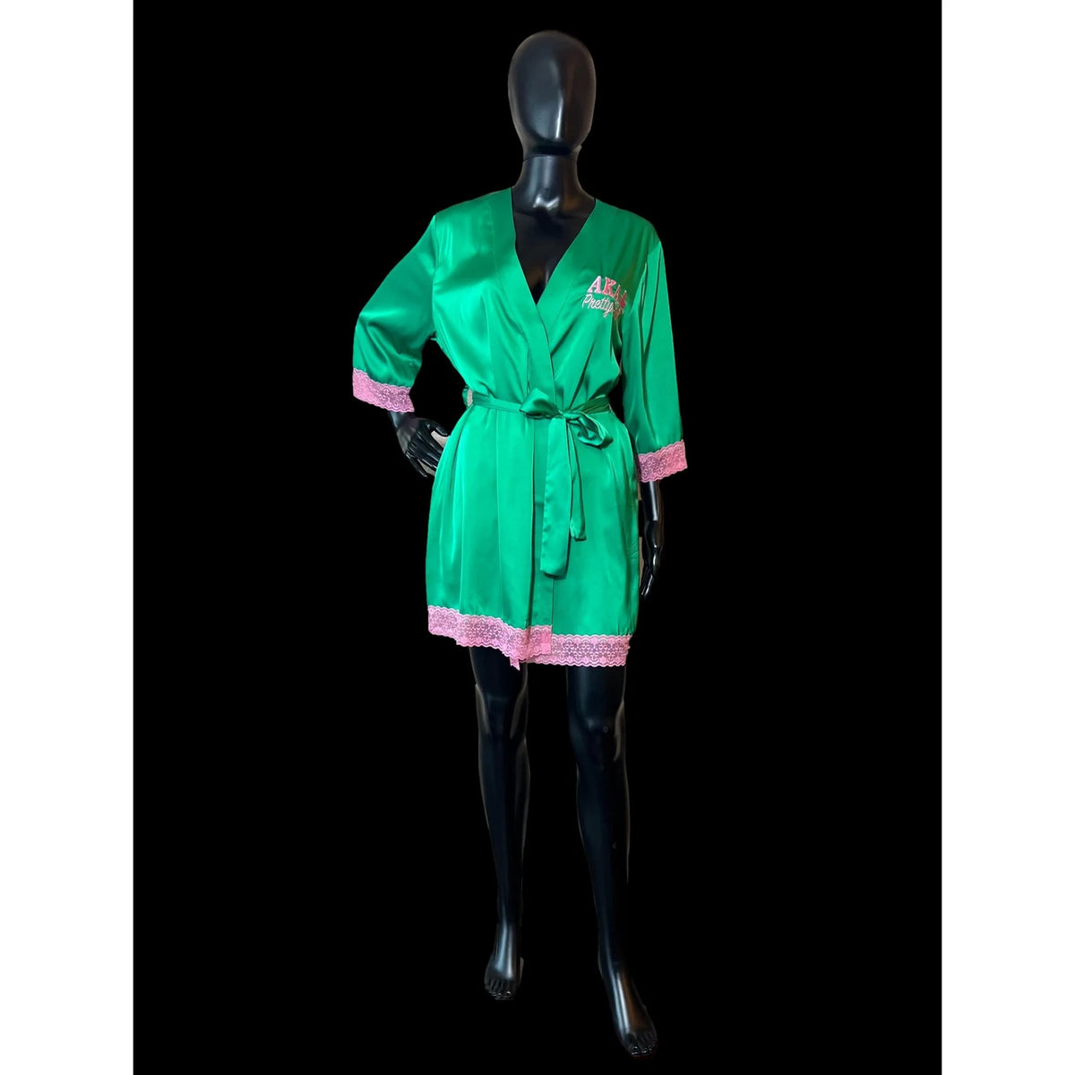 Satin Robe, AKA - Pretty Girl – Sorority Intimates & Clothing Company