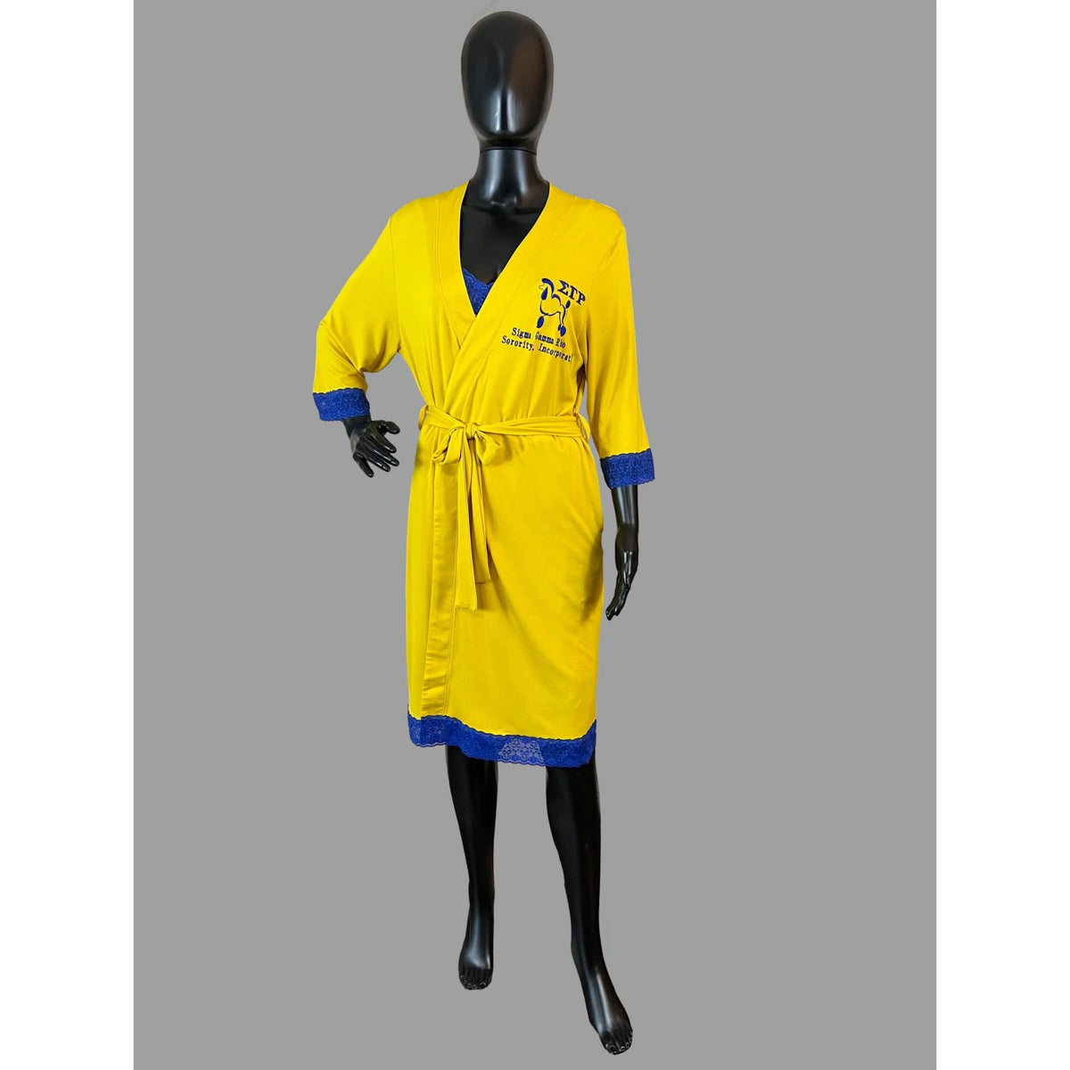 Bamboo Robe, SGRho Poodle - Gold – Sorority Intimates & Clothing Company